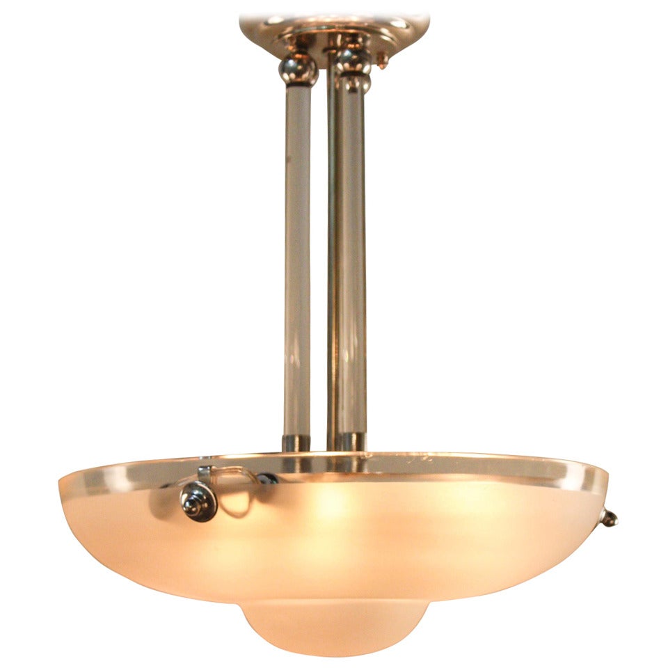 Mid-Century Modern Chandelier at 1stDibs