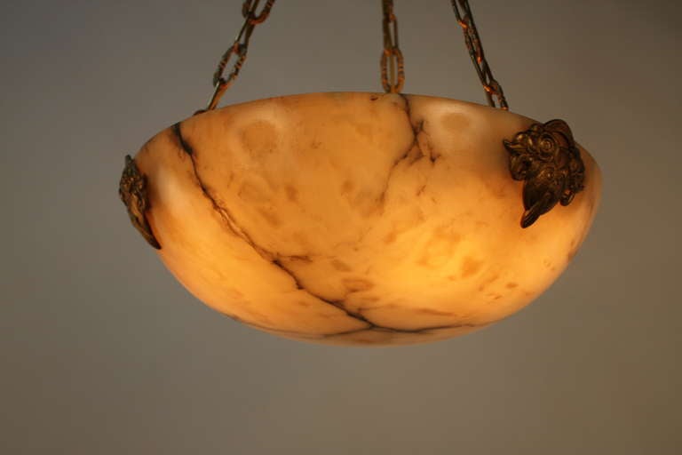 Spanish alabaster chandelier at 1stDibs | alabaster chandeliers spain