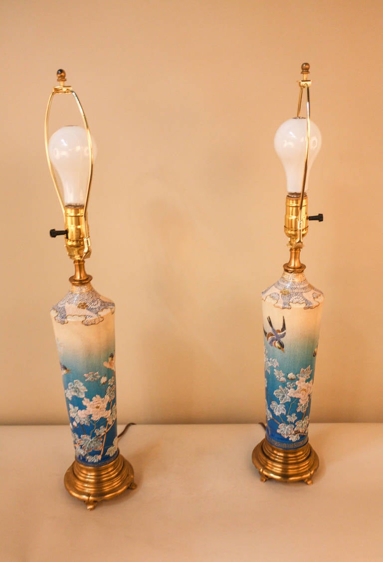 Pair of Japanese Table Lamps at 1stDibs