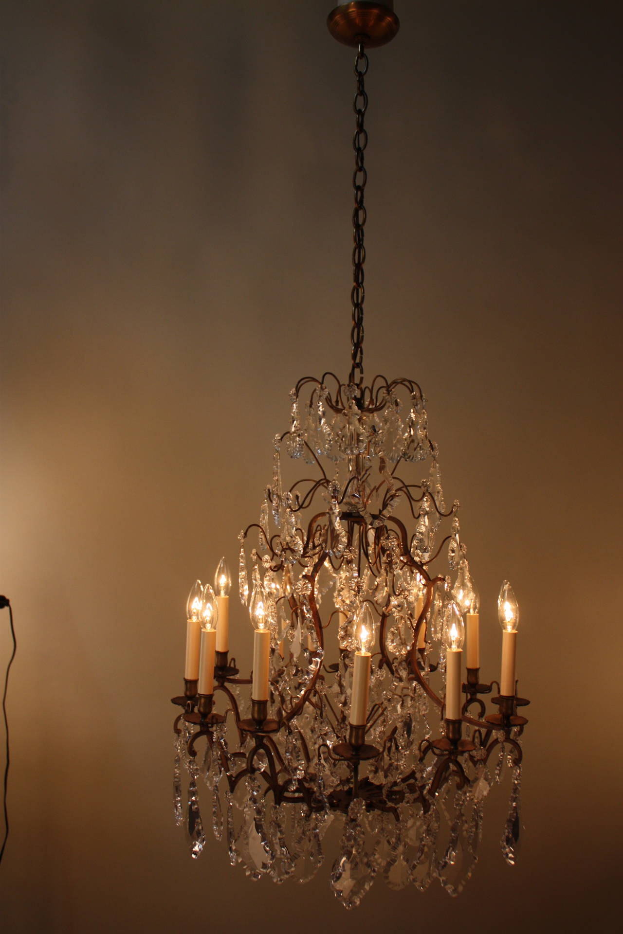 French Crystal Chandelier at 1stDibs