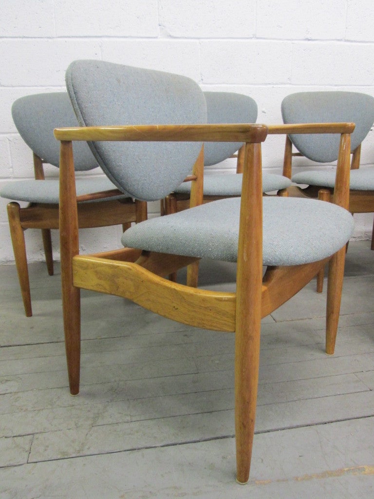 Set 6 John Stuart Dining Chairs at 1stDibs