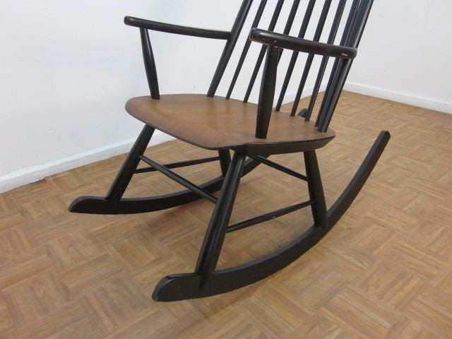 Finnish Rocking Chair by Ilmari Tapiovaara at 1stDibs | ilmari ...