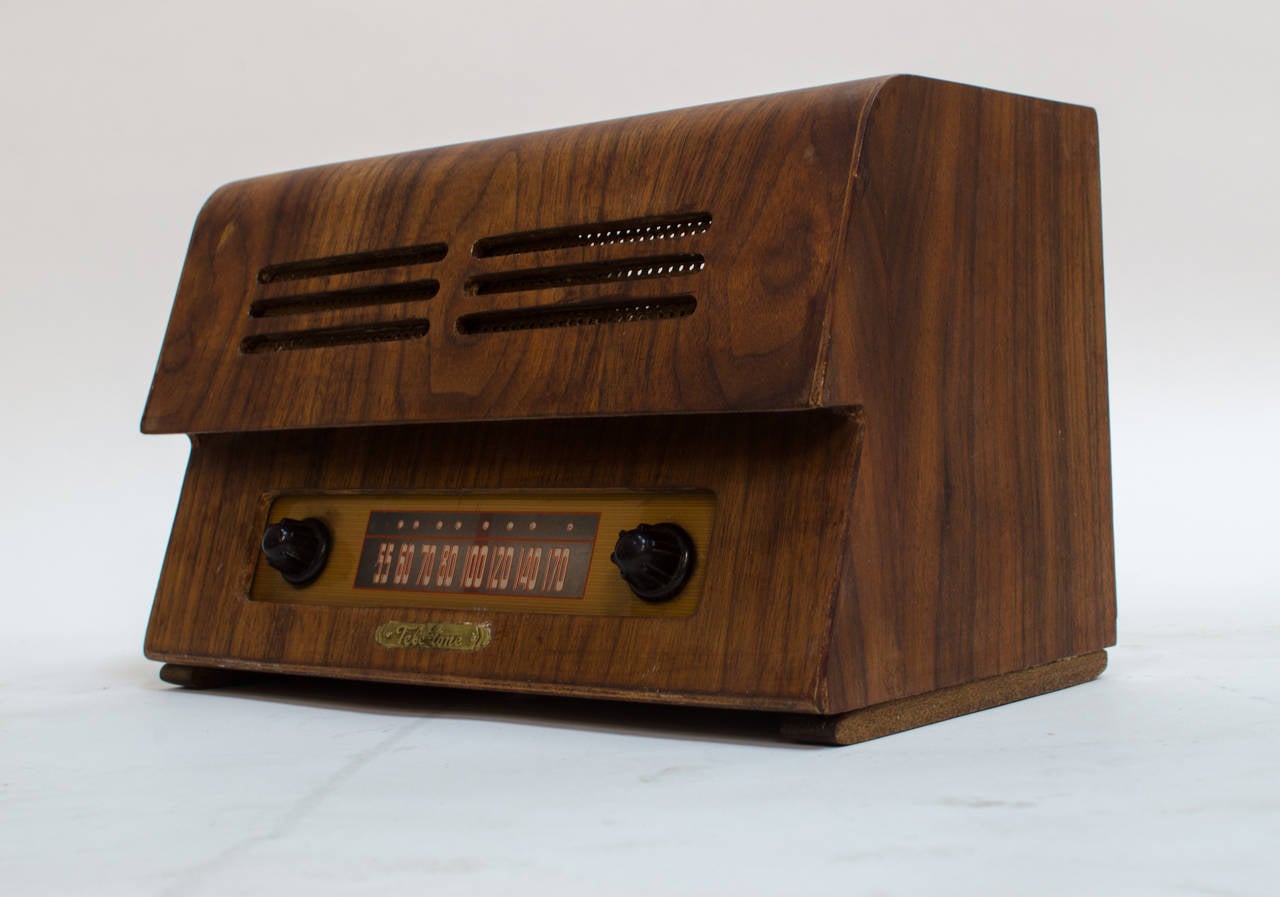Rare Eames Designed Teletone Tube Radio, 1946 For Sale at 1stDibs ...