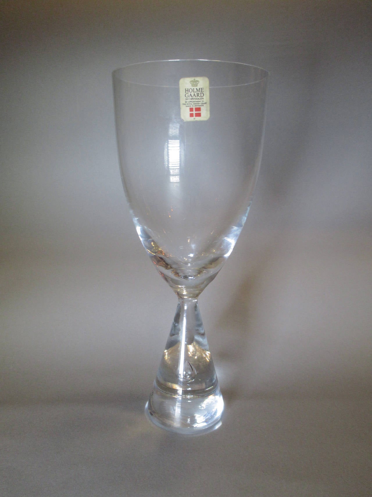 Holmegaard Glasses Princess Collection from Denmark at 1stDibs