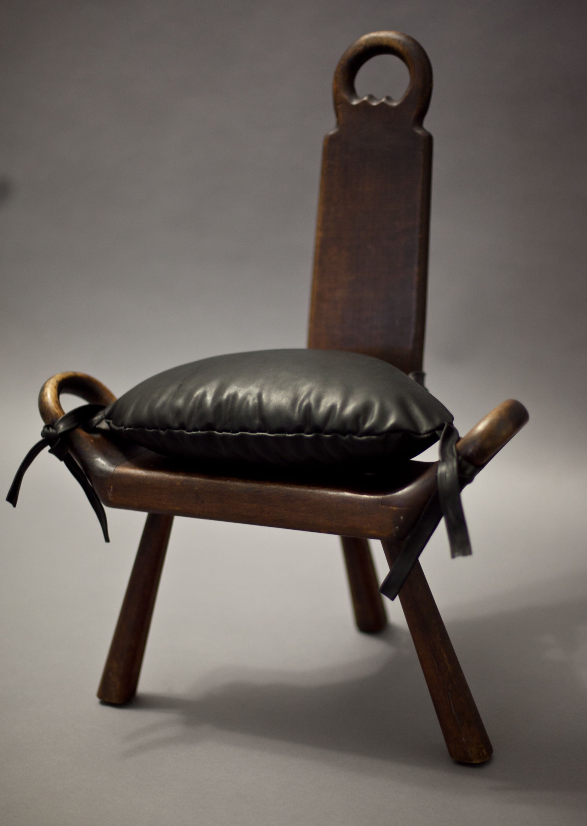 Don Shoemaker colonial line earlier work small chair at 1stDibs