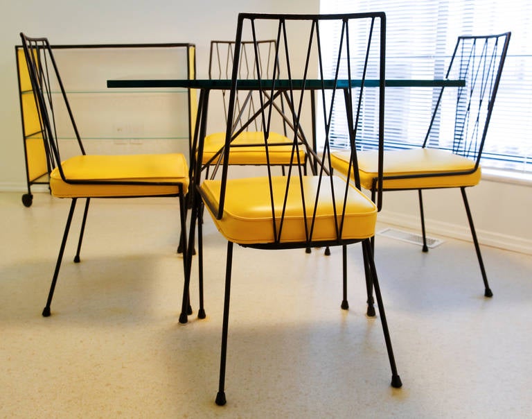 Yellow Dining Set Designed by Paul McCobb for Arbuck at 1stDibs