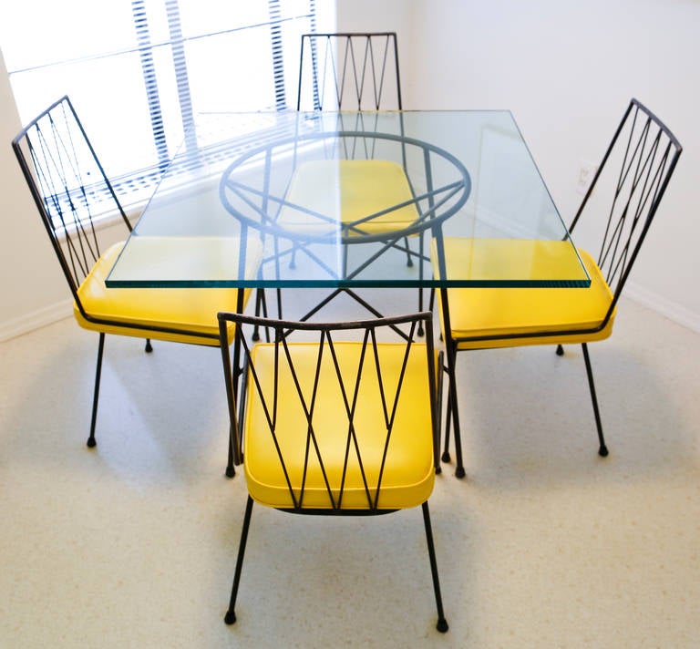 Yellow Dining Set Designed by Paul McCobb for Arbuck at 1stDibs