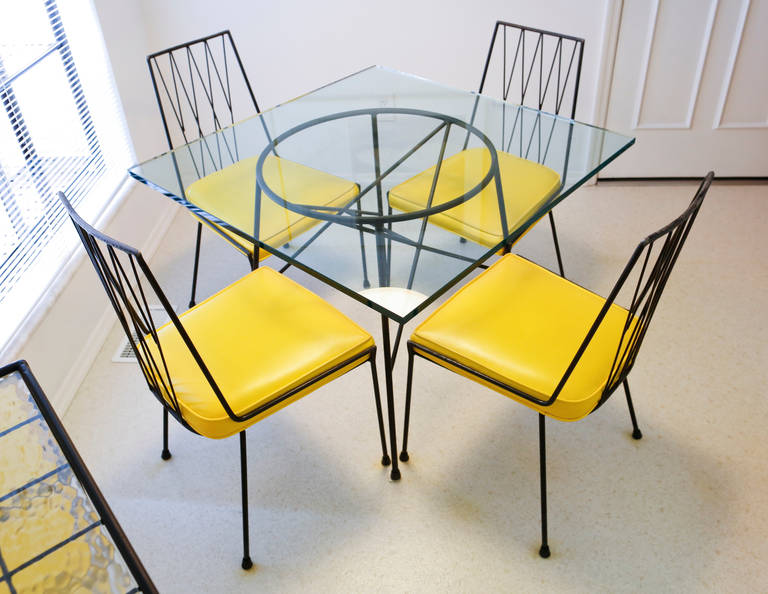 Yellow Dining Set Designed by Paul McCobb for Arbuck at 1stDibs