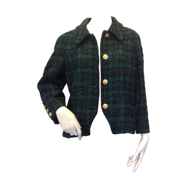 Vintage Celine Wool Blazer For Sale at 1stDibs