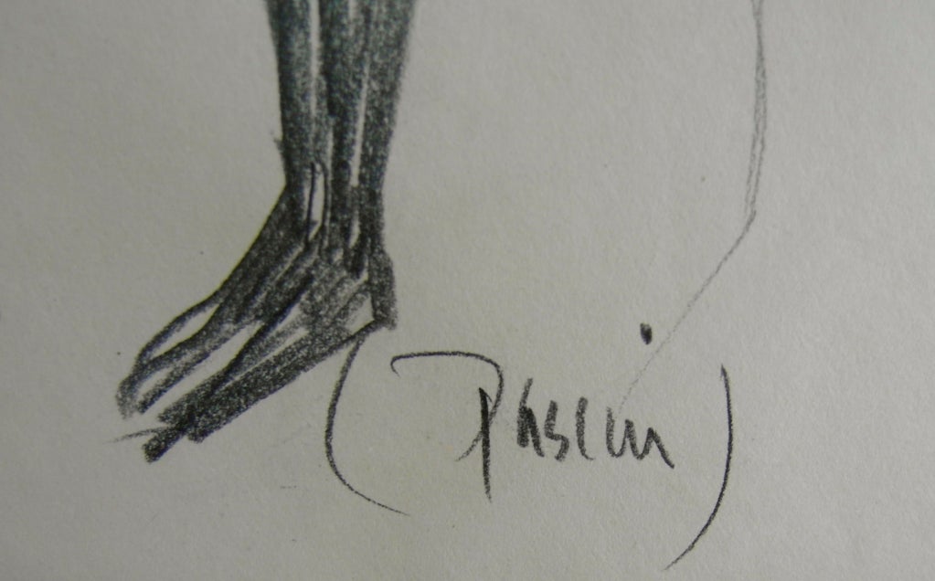 Jules Pascin Drawing at 1stDibs