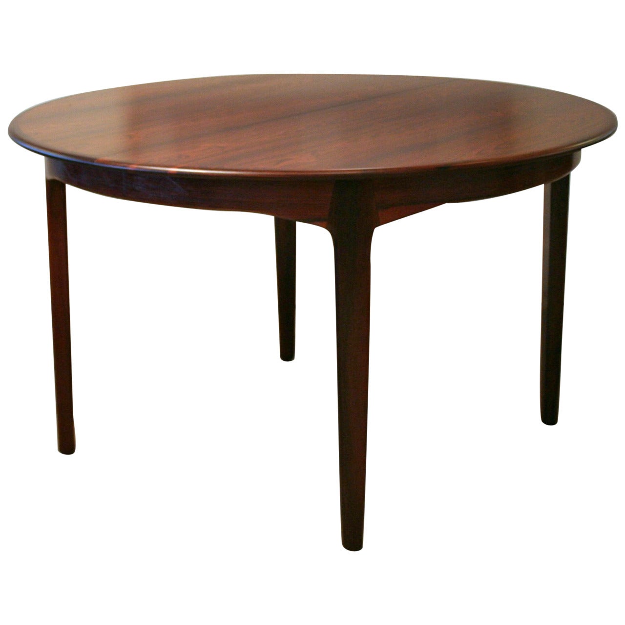 Vintage Rosewood Dining Table at 1stDibs