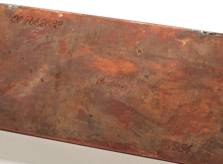 1930's Copper Cat Sculpture by Rodden at 1stDibs | cat and france copper