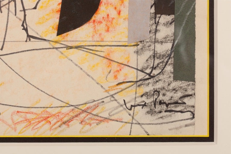 Max Papart Original Mixed Media and Ink Collage at 1stDibs
