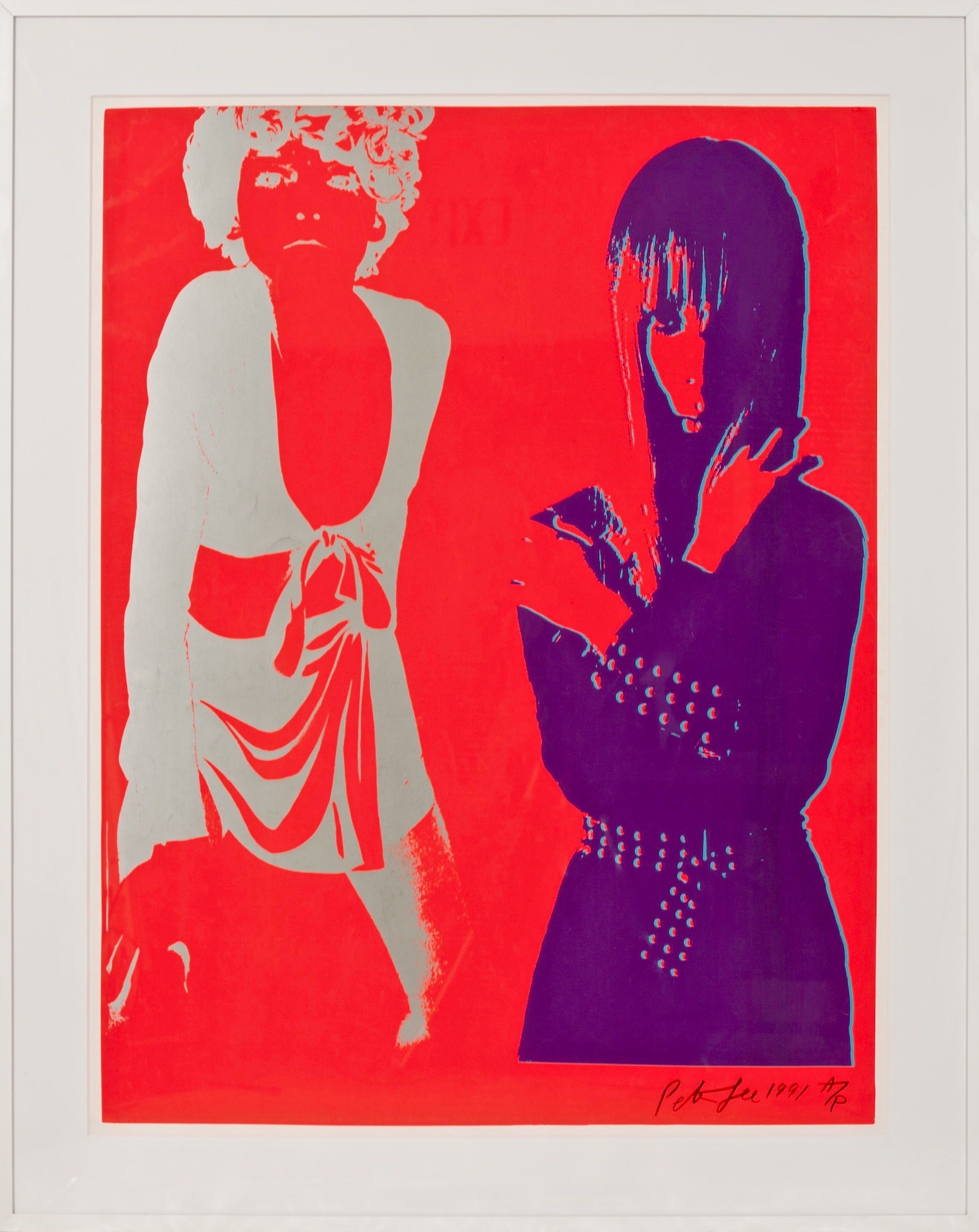 Peter Gee Pop Art Ladies at 1stDibs