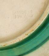 Large Early Ceramic Finnish Fish Coupe at 1stdibs