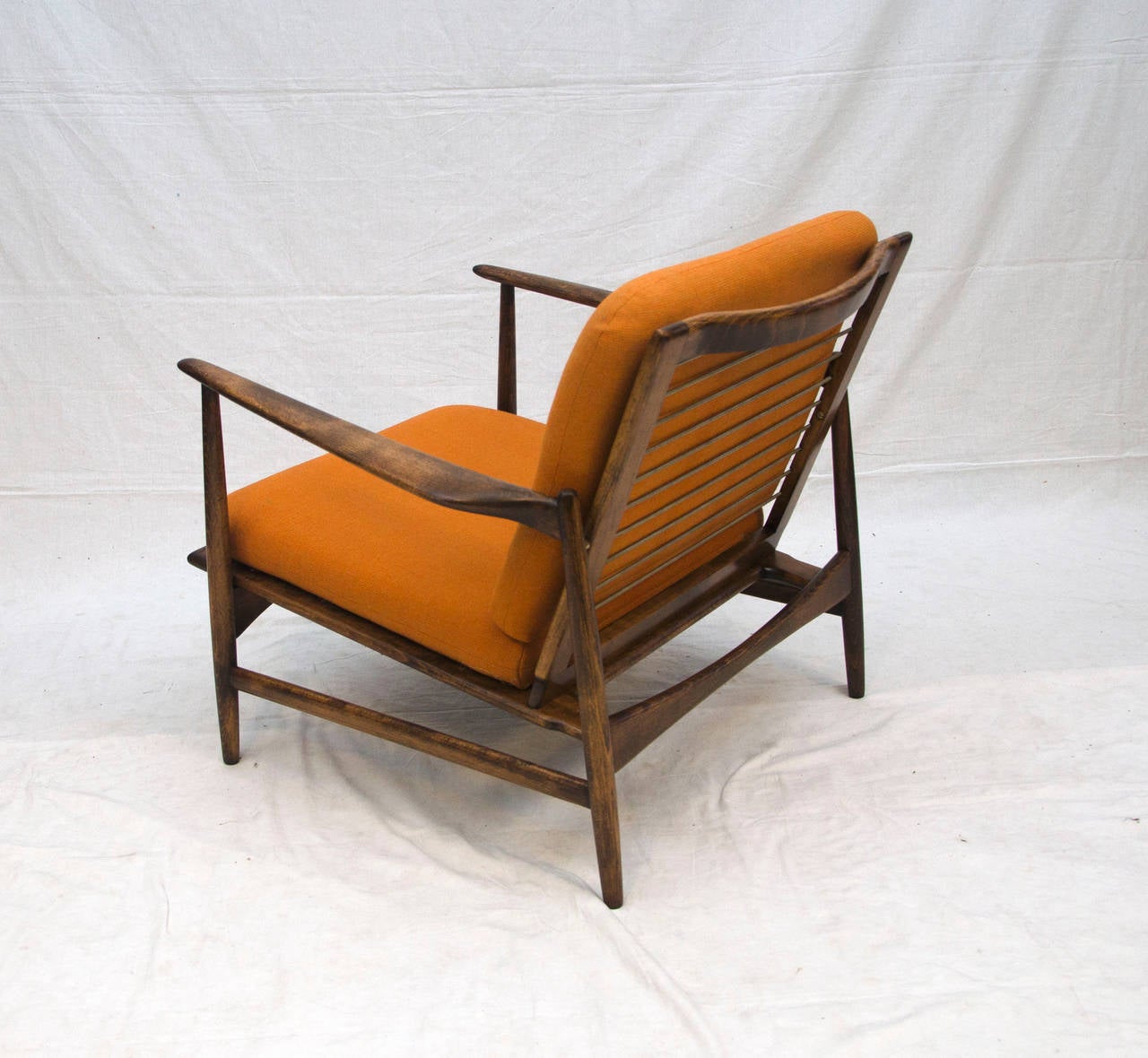 Danish Lounge Chair - Selig - Ib Kofod-Larsen at 1stDibs
