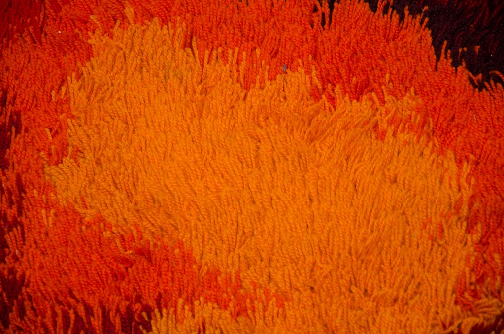 Vintage Shag Rya Rug/ Ege Rya Sweden at 1stDibs | vintage rya rugs, rya ...