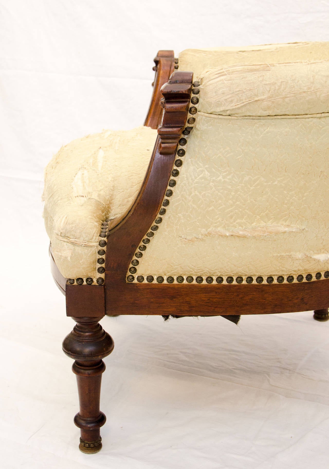 American Walnut Victorian Parlor Chair at 1stDibs | victorian parlor ...