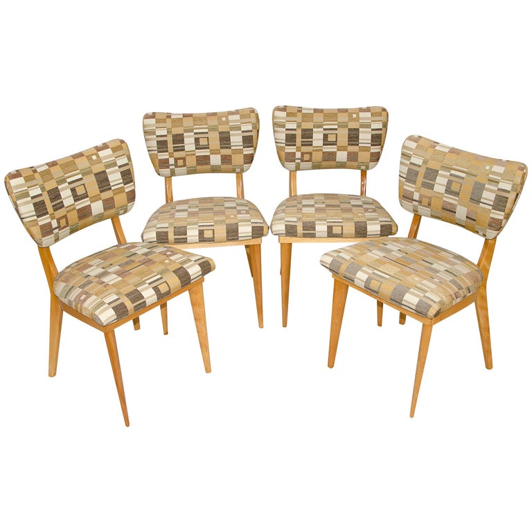 Four Mid Century Dining Chairs - Heywood Wakefield at 1stDibs | heywood ...
