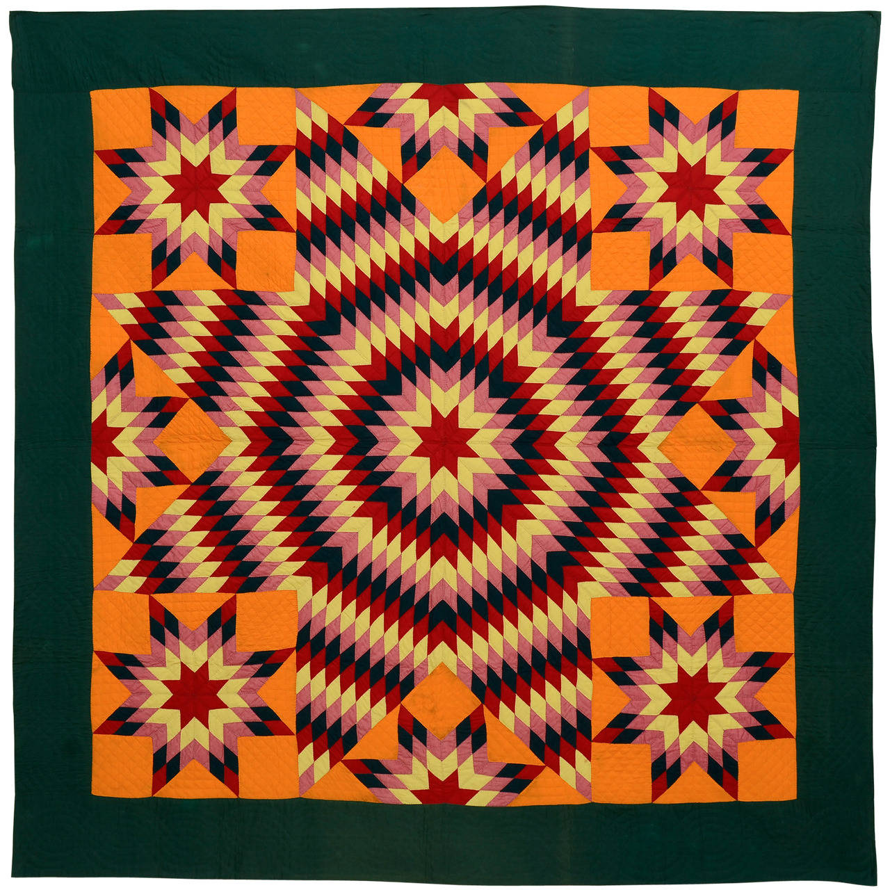 Star of Bethlehem Quilt at 1stDibs