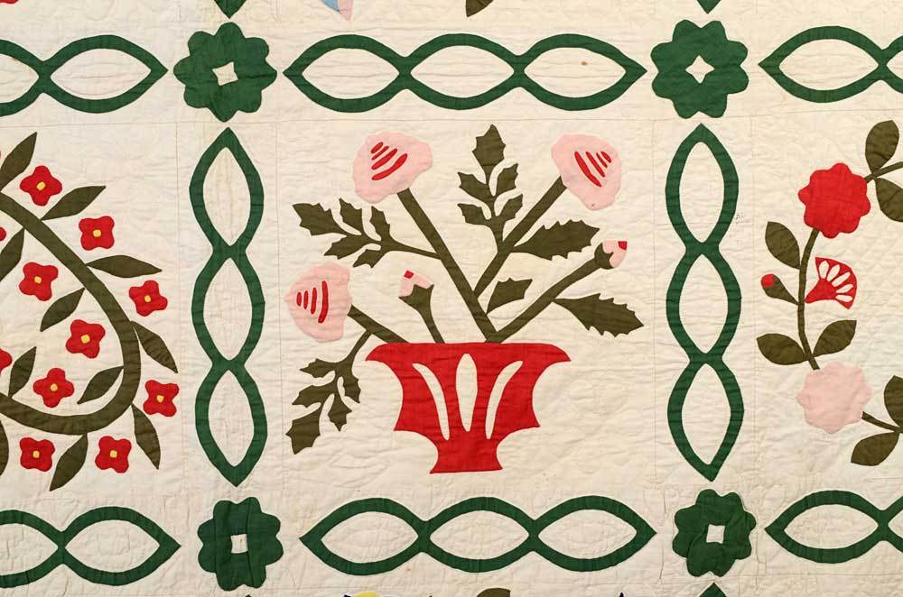Pennsylvania Album Quilt at 1stDibs