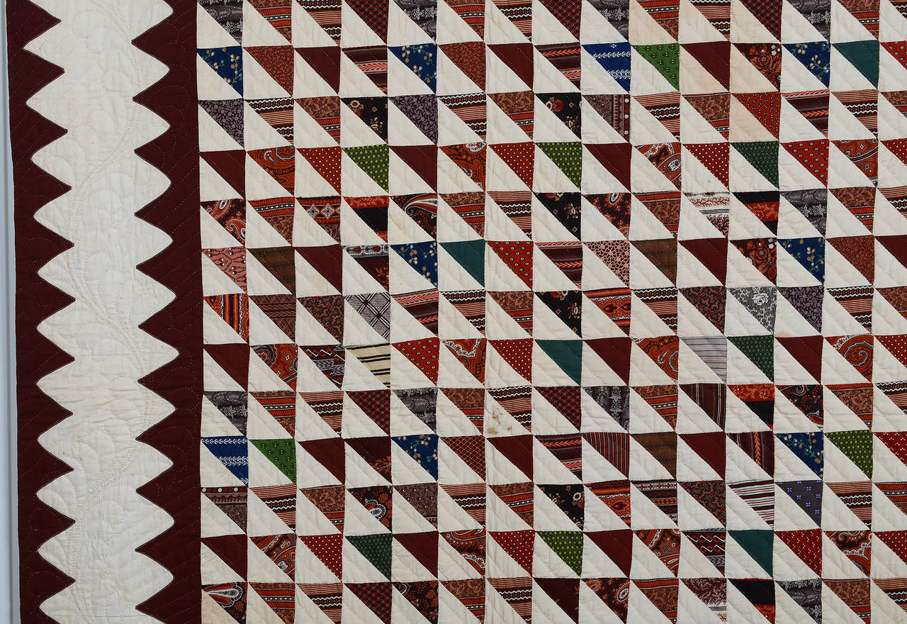 Thousand Pyramids Quilt at 1stDibs