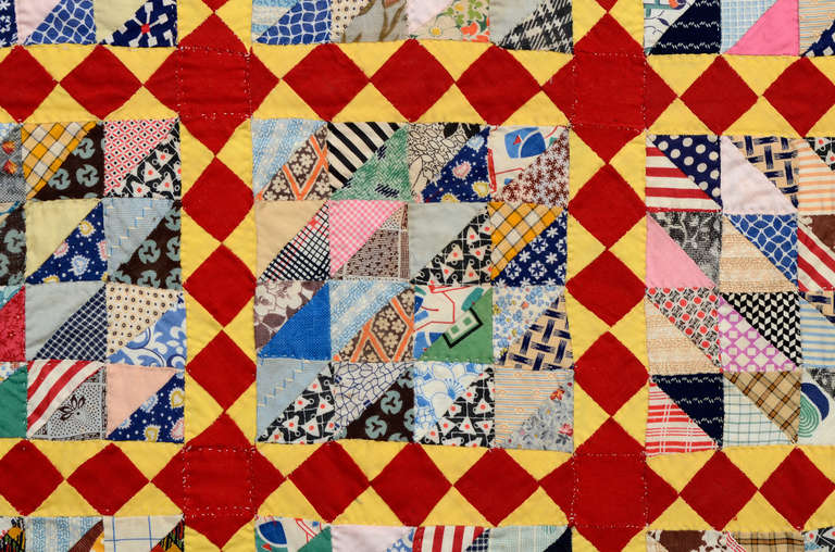 Thousand Pyramids Quilt at 1stDibs