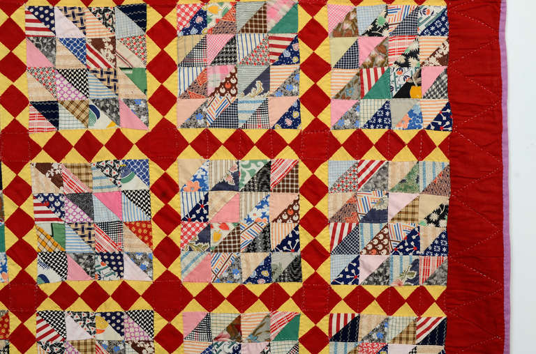 Thousand Pyramids Quilt at 1stDibs