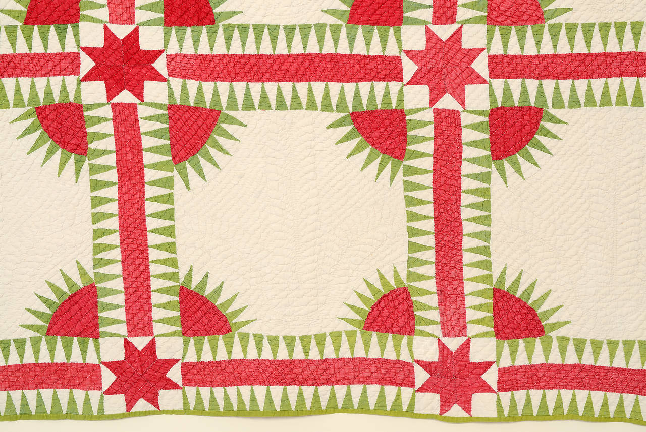 New York Beauty Quilt at 1stDibs