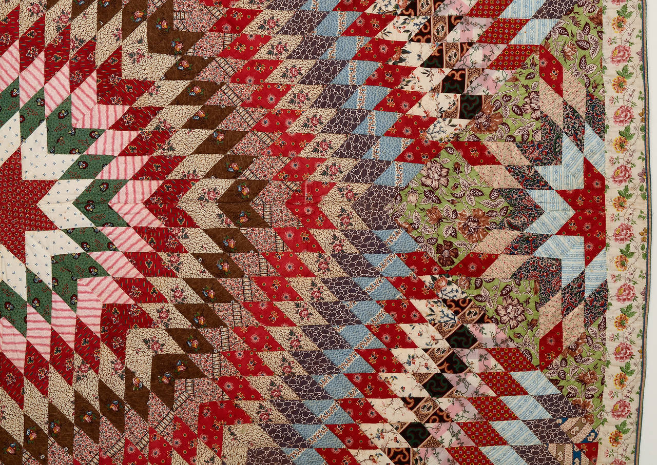 Starburst Quilt at 1stDibs