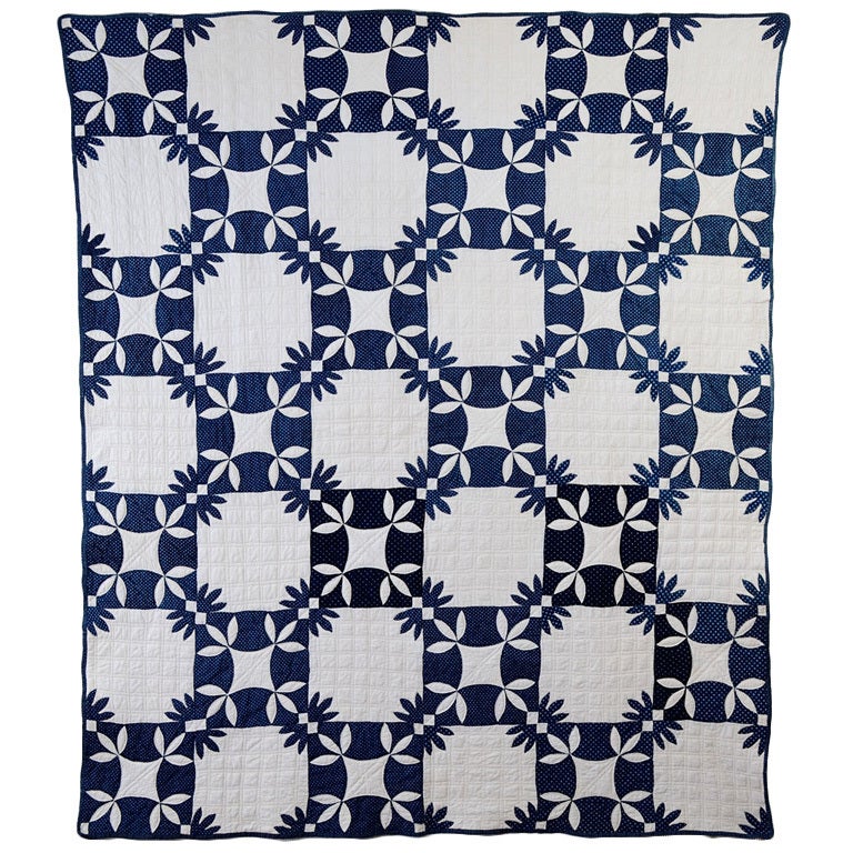 Wandering Foot Quilt at 1stDibs