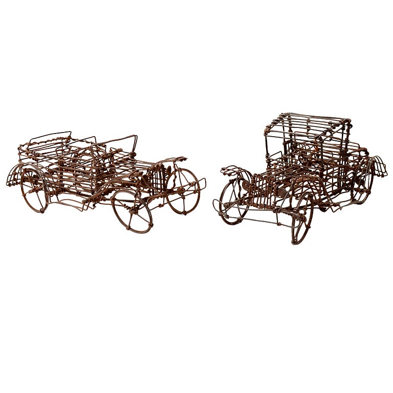 Wire Airplane Sculptures For Sale at 1stDibs