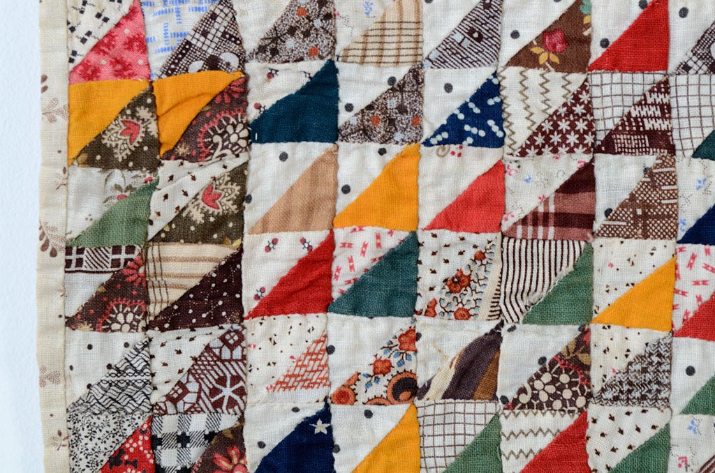 Thousand Pyramids Quilt at 1stDibs