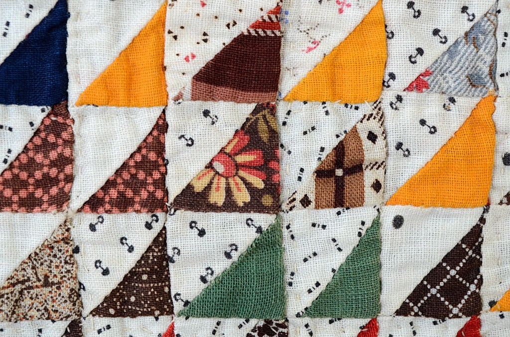 Thousand Pyramids Quilt at 1stDibs