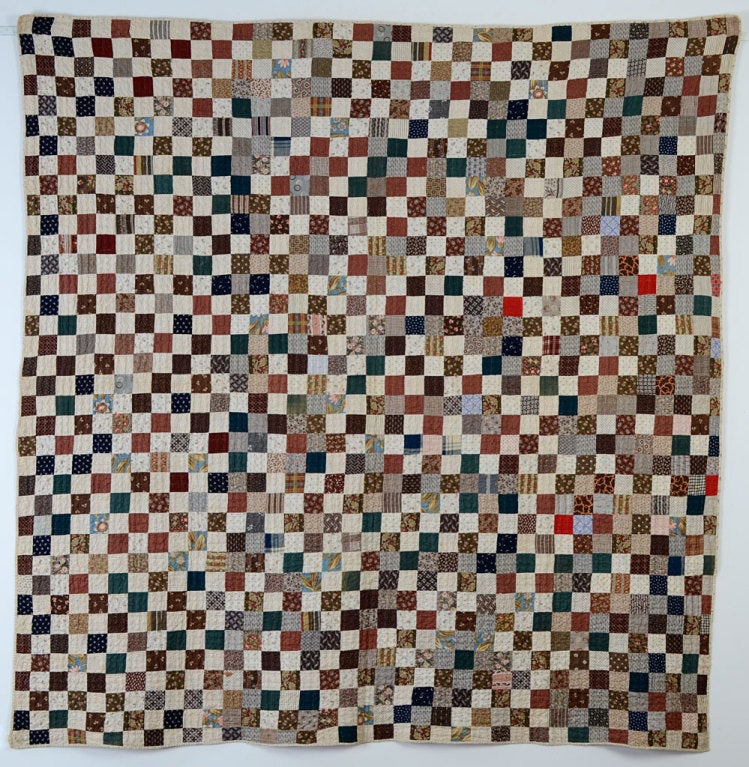Thousand Pyramids Quilt at 1stDibs