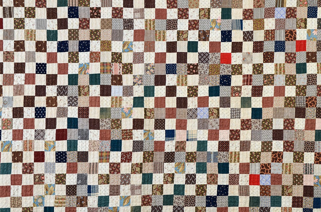Thousand Pyramids Quilt at 1stDibs