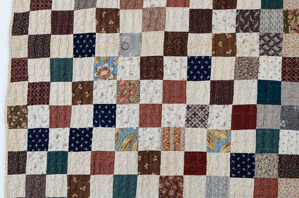 Thousand Pyramids Quilt at 1stDibs