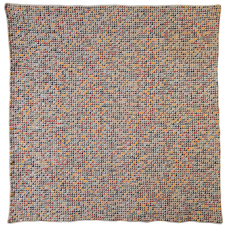 Thousand Pyramids Quilt at 1stDibs