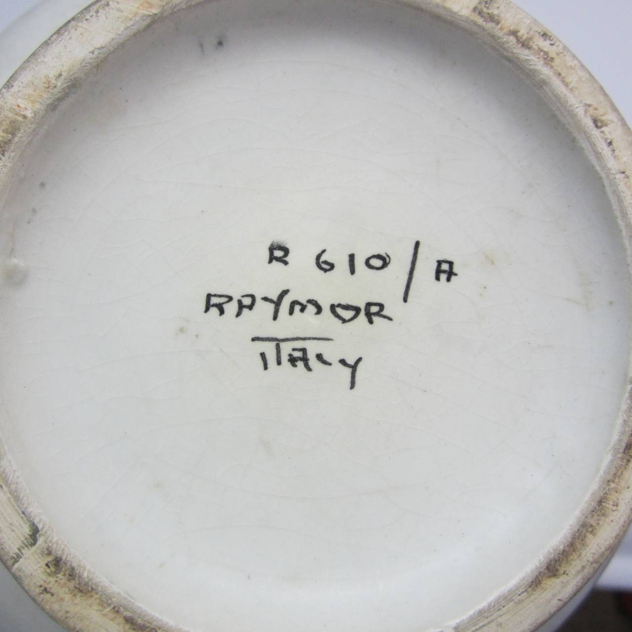 Raymor Italian Art Pottery Vase at 1stDibs