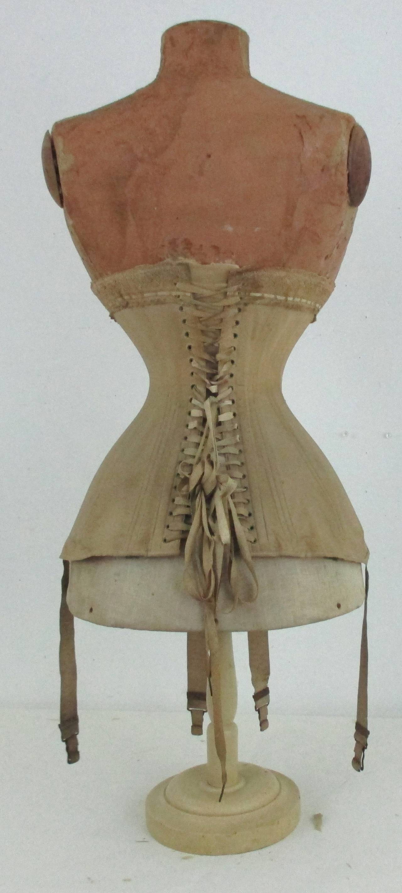 Papier Mâché Corset Form at 1stDibs