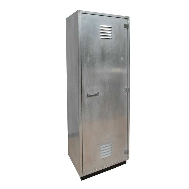 Aluminum Aircraft Locker at 1stDibs