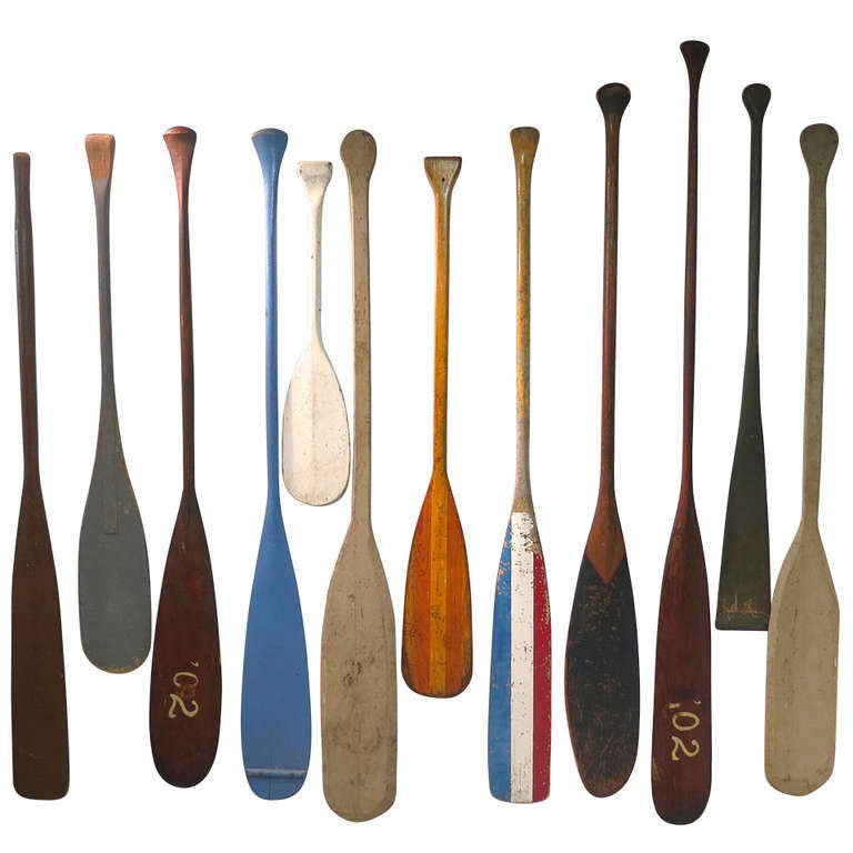 Collection of Oars at 1stDibs