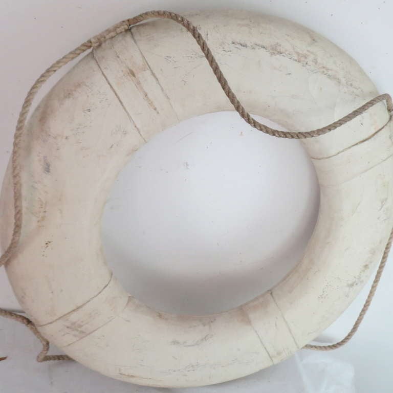 1930s Yacht Life Preserver For Sale at 1stDibs