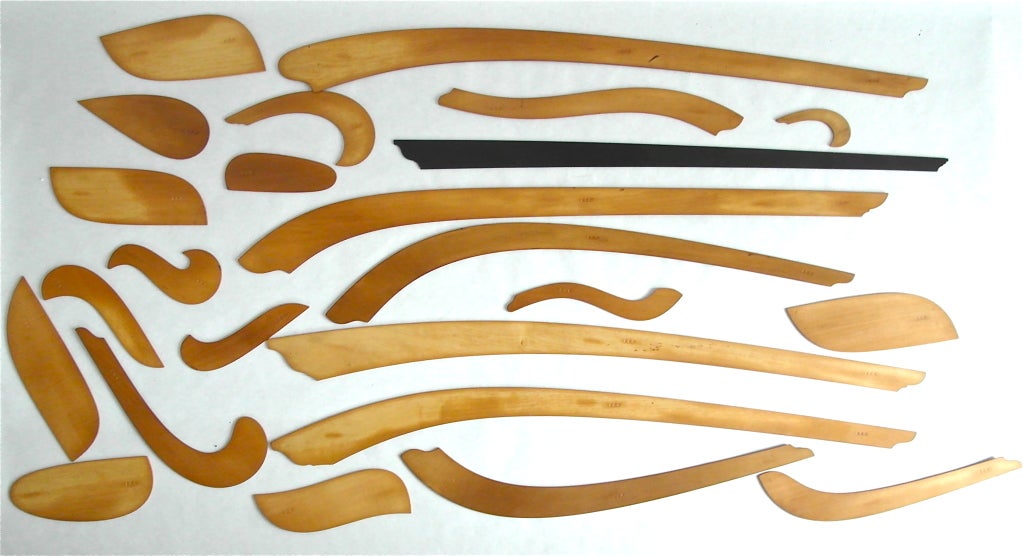 Architect's Drawing Curves at 1stDibs