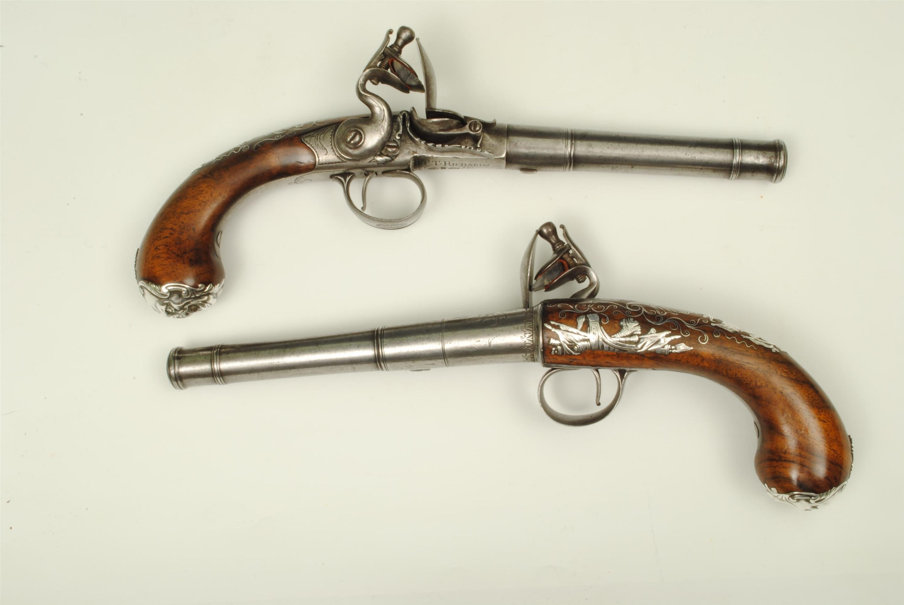 Flint Pistol - 2 For Sale on 1stDibs