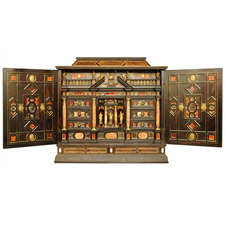 19th Century Microscope Slide Cabinet and 280 Slides For Sale at ...