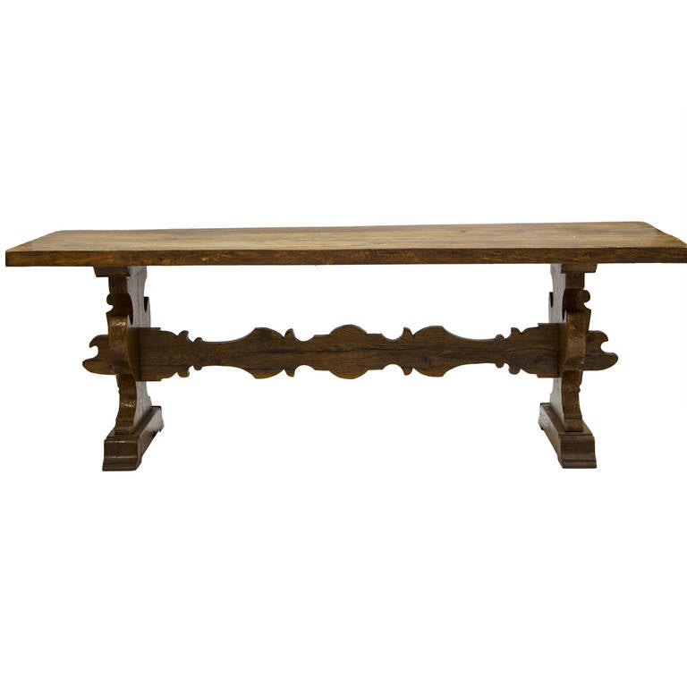 Spanish Rustic Dining Table, 19th Century at 1stDibs