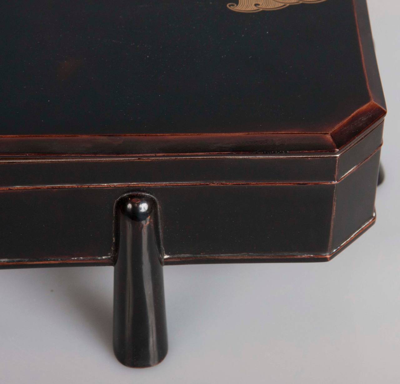 Japanese Meiji Lacquer Box at 1stDibs | japanese lacquer boxes for sale