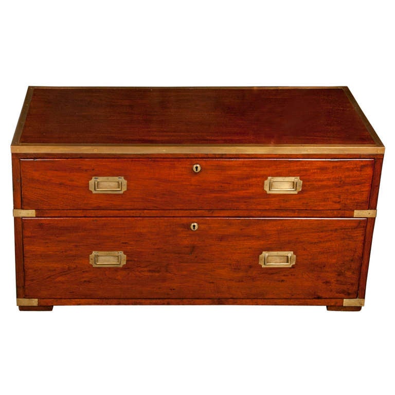 Officer's Campaign Chest at 1stDibs