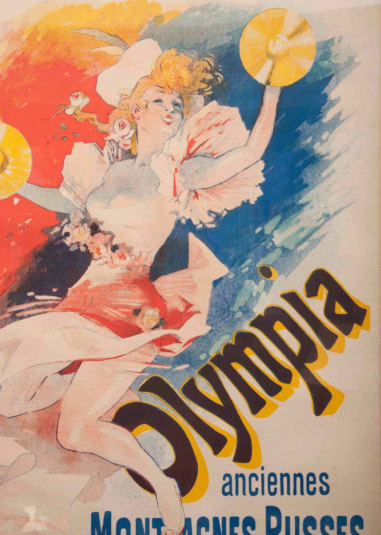 "Olympia," Poster by French Artist Jules Chéret at 1stDibs